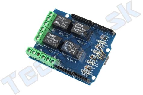 Arduino Relay Shield V Techfun Sk Naj Arduino Shop