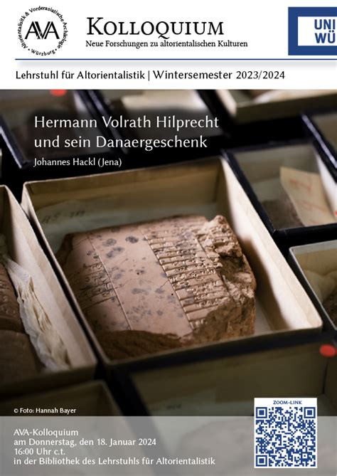 Vortrag EntfÄllt Hermann Volrath Hilprecht Und Sein Danaergeschenk