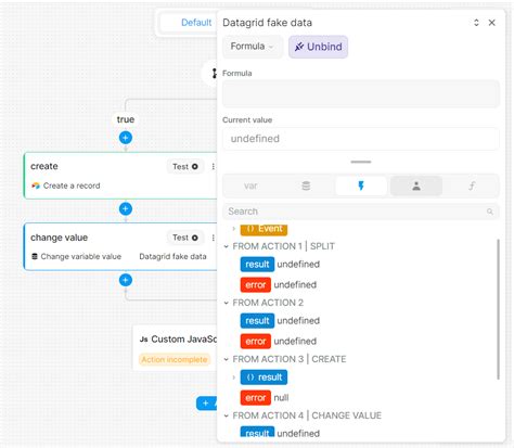 Accessing Workflow Result Variables In Truefalse Split Ask Us Anything Weweb Community