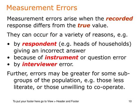 Ppt Non Sampling Errors Powerpoint Presentation Free Download Id