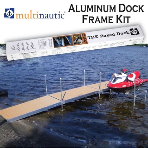 Multinautic Cedar Decking Kit For 4 Ft X 8 Ft Qp 427 Stationary Dock