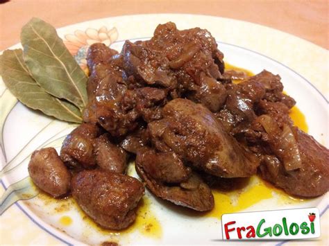 Fegatini E Cuori Di Pollo Con Cipolla Ricetta Di FraGolosi Ricetta
