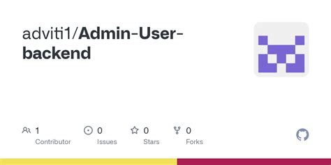 github adviti1 admin user backend