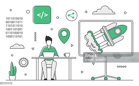 It Code Development Stock Illustration Download Image Now