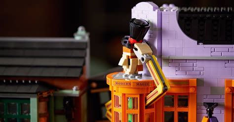 CW HP LEGO Harry Potter Parts Review Diagon Alley New Elementary LEGO Parts Sets