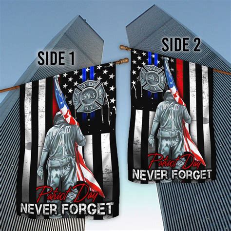 9 11 Never Forget Flag America Patriot Flag Patriot Day Never Forget