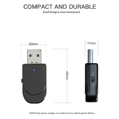 Cangonggg Usb 50 Audio Receiver Two In One Tv Adapter Output Tooth Car