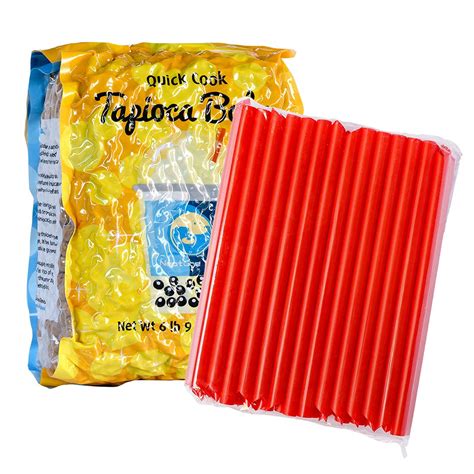 Buy BUBBLE TEA SUPPLY Boba Pearls And Straws The BEST Tapioca Pearls