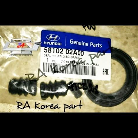 Jual Seal Kit Piston Kaliper Rem Depan Caliper Hyundai Atoz Kia Visto