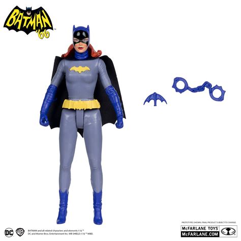 Retro Bluegrey Batgirl Figure Batman Classic Tv Series Mcfarlane Jay