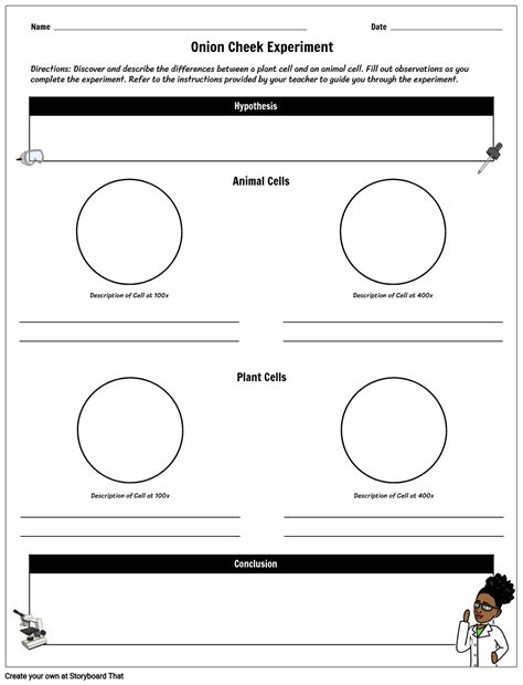 Microscope Observation Worksheet Complete With Ease Airslate