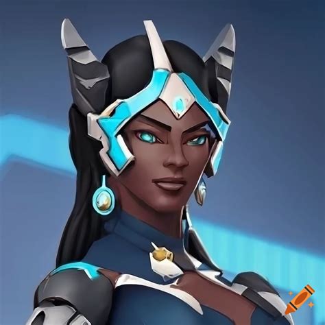 Portrait Of Symmetra As A Cyberpunk Character On Craiyon