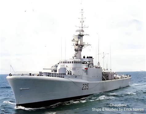 Ships Hmcs Chaudière Was A Restigouche Class Destroyer And The Second