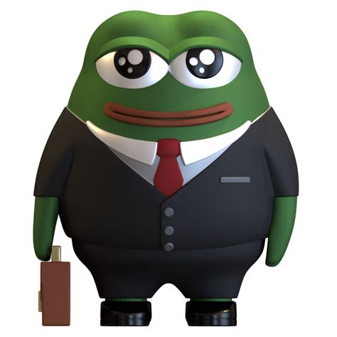 3d File Buisness Pepe・3d Printable Model To Download・cults