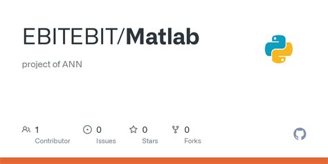 github ebitebit matlab project of ann