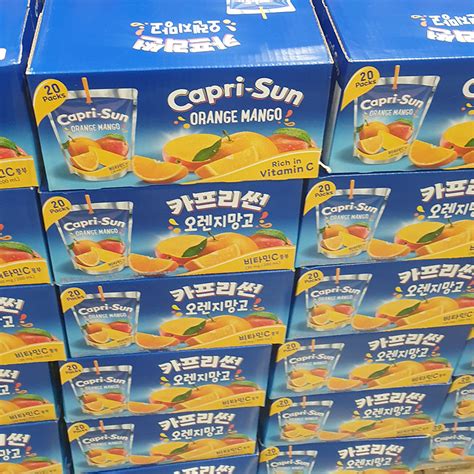 띵굴마켓 카프리썬 오렌지 망고 200ml X 20개입