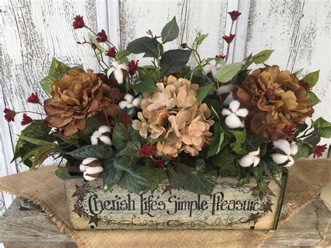 Cherish Lifes Simple Pleasures Floral Arrangement Spring Etsy