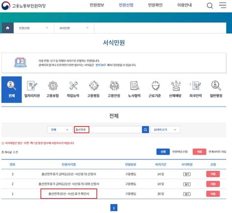 사업장 출산전후휴가 확인서 작성 방법 네이버 블로그