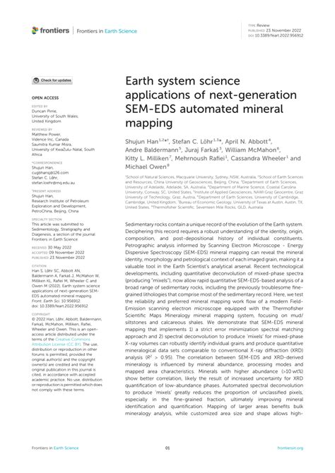 Pdf Earth System Science Applications Of Next Generation Sem Eds
