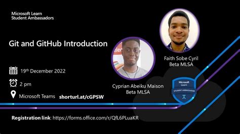 Cyprian Maison On Linkedin Github Event Mlsa