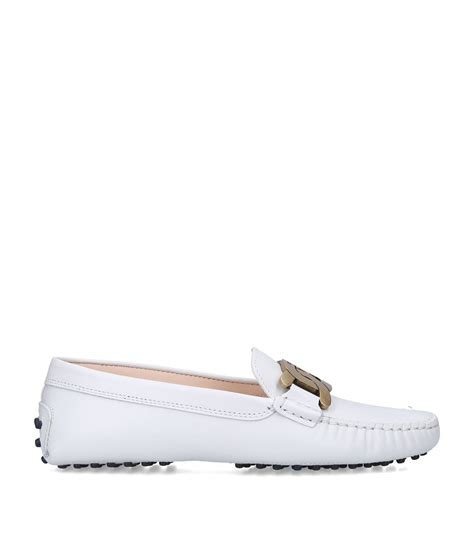 Womens Tods Beige Leather Kate Gommino Driving Shoes Harrods Us