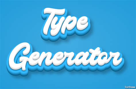Type Generator Text Effect And Logo Design Font