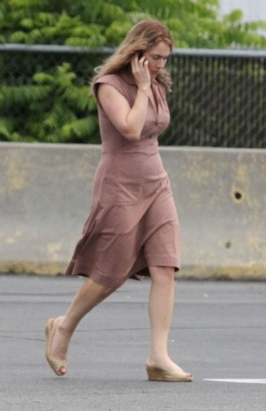Kate Winslet On The Set Of Labor Day Kate Winslet Photo 31203892