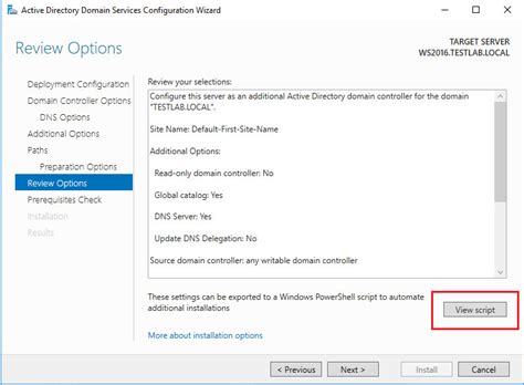 Prepare Active Directory Windows Server 2016 Dc Adprep Virtualization