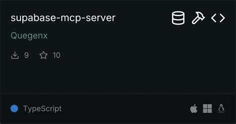 Supabase Mcp Server Glama