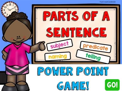 09 Subject And Predicate Powerpoint Game Pptx