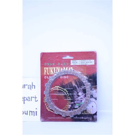 Jual Kampas Plat Kopling Fukuyama Kph Kharisma Supra X 125 Karisma
