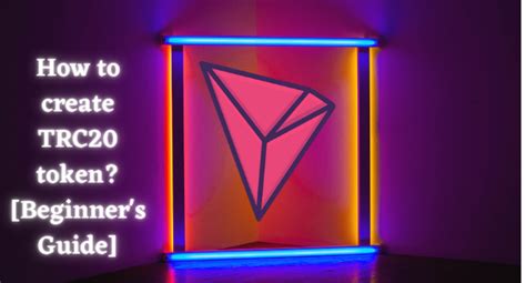 How To Create Trc20 Token [beginners Guide] By Mathibharathi