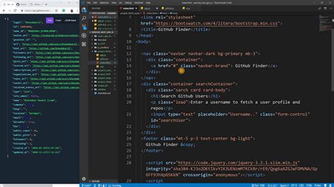 02 user finder github api part 2 জাভাস্ক্রিপ্ট async await