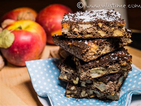 Безглутенов ябълков сладкиш с орехи и ванилия Vilis Time