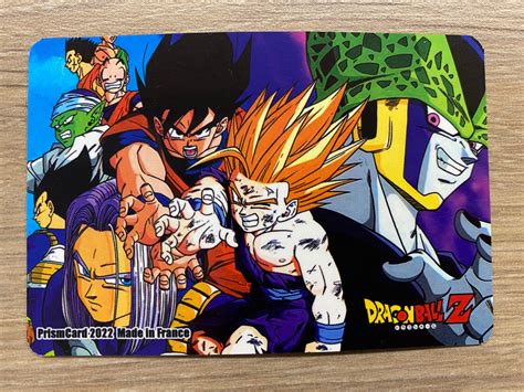 Dragon Ball Z Custom Saga Cell Père Et Fils Full Frame Prismcard