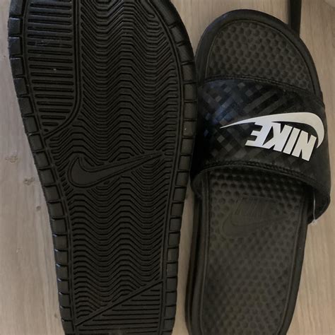 Nike Benassi Jdi Mens Slip On Slides Black Colour Depop