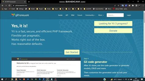 Yiiframework Tutorial Install Connect Db Show Data From Db Youtube