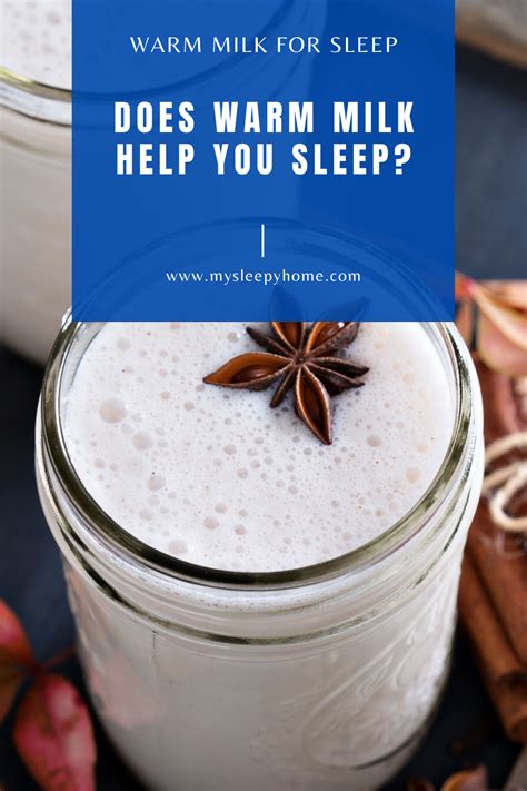 Does Warm Milk Help You Sleep Diary Of A Prayer