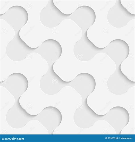 Seamless Curved Shape Pattern Stock Vector Illustration Of Delicate Grid