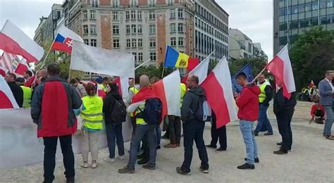 Podlascy Rolnicy W Brukseli Podlaskie