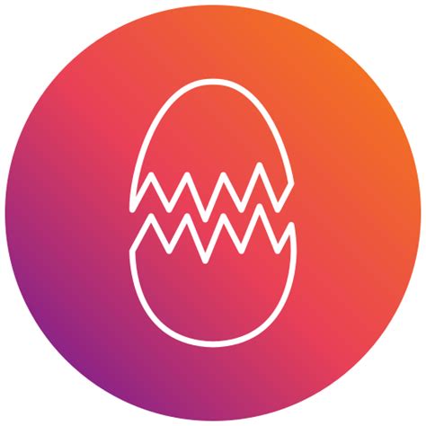 Icono De Huevos Rotos Generic Gradient Fill Freepik