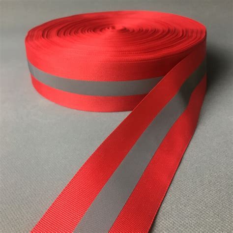 100 Meters Reflective Strips Red Cloth Reflective Grandado