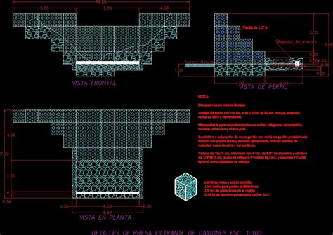 Gabion Cad Details