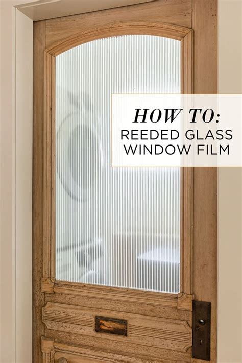 Diy Reeded Glass Door Jenna Sue Design Reeded Glass Glass Bathroom