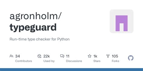 GitHub Agronholm Typeguard Run Time Type Checker For Python