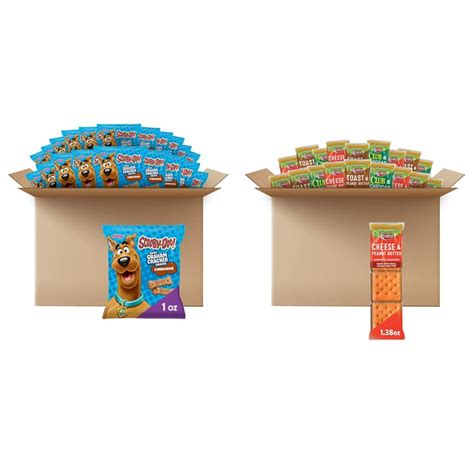 Kelloggs Scooby Doo Baked Graham Cracker Snacks Made