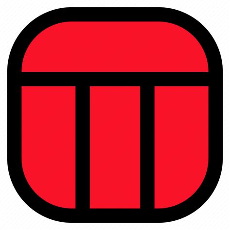 Web Development Responsive Design Layout Grid Systems Icon