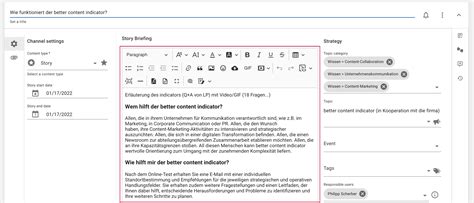 How To Work In The Ck Editor Of Communications Control Staffbase