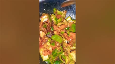 Shimla Mirch Aur Aloo Ki Sabjiyoutube Videosrecipe Shorts Viral