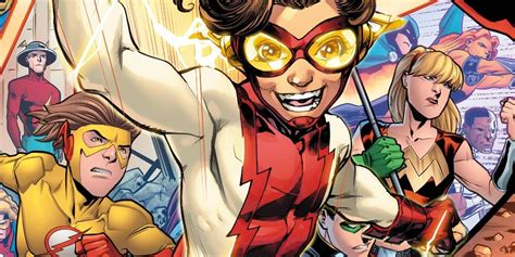 Bart Allens Whole Dc Comics History Captured In One Epic Speed Force Panel